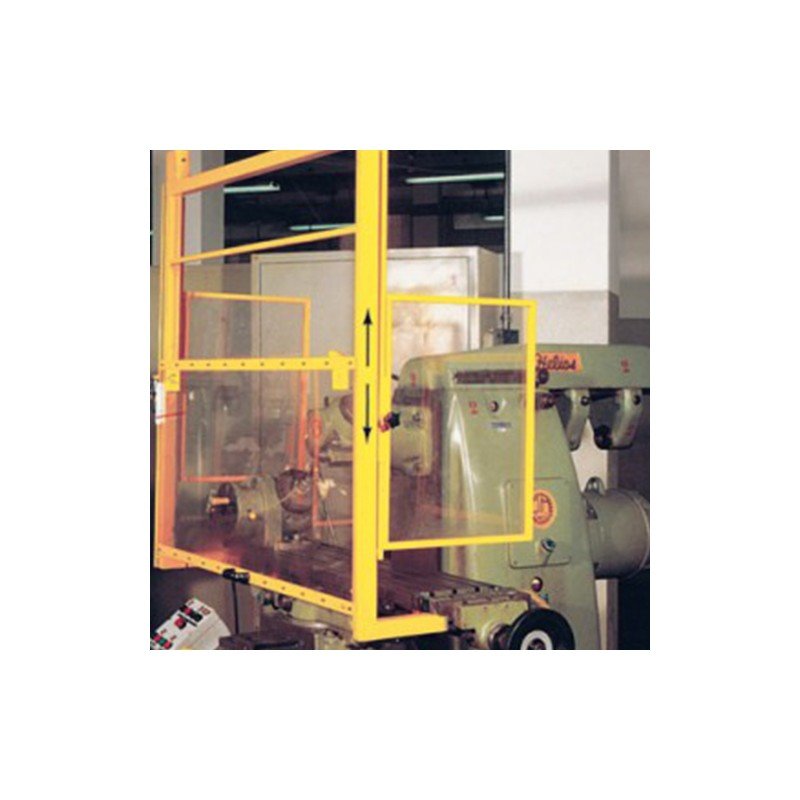 Vertically sliding safety guard for milling machine - type FV